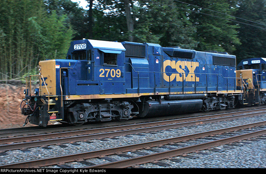 CSX GP38-2 #2709 on C970-22